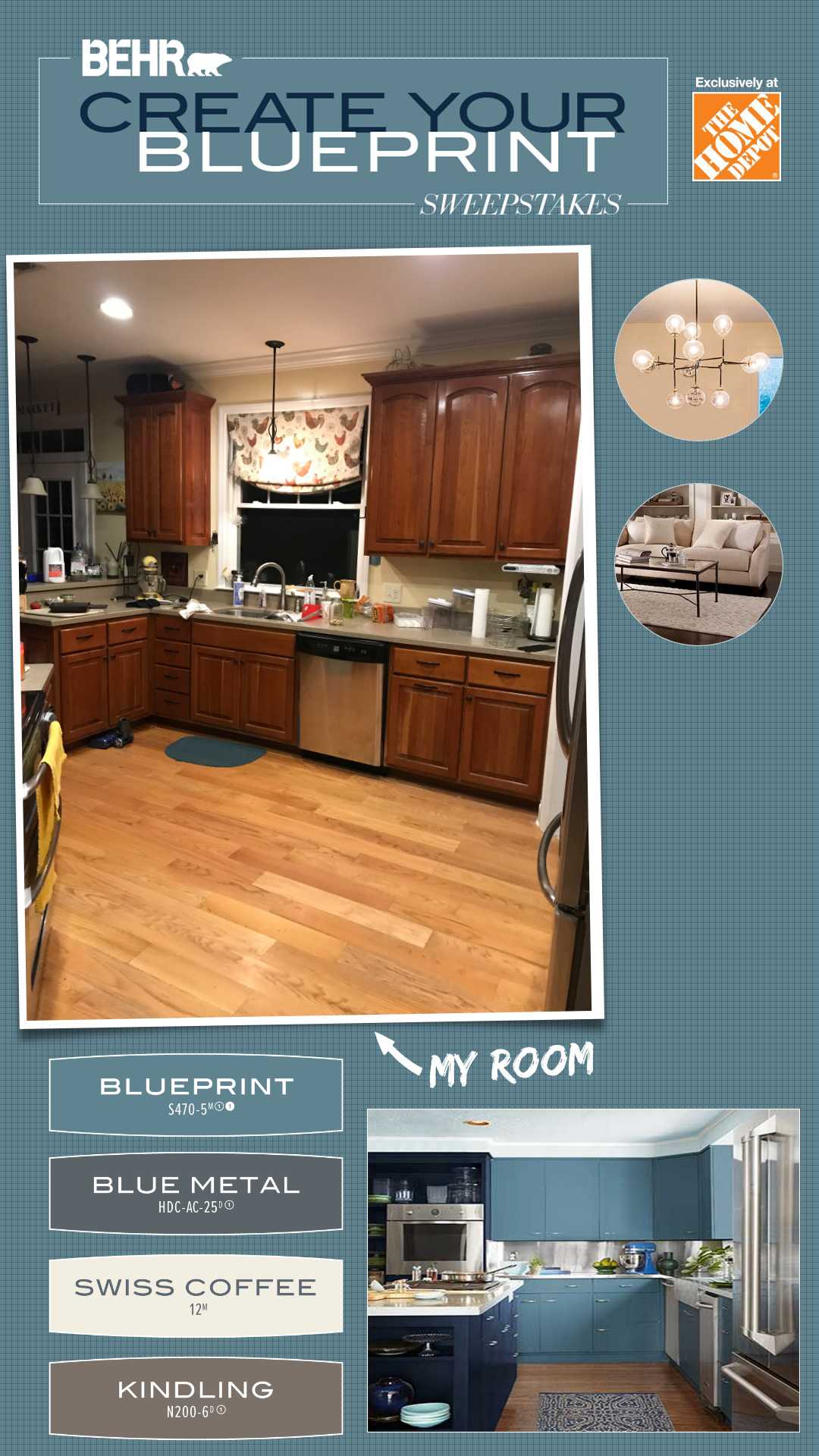 Behr - Create Your Blueprint Sweepstakes