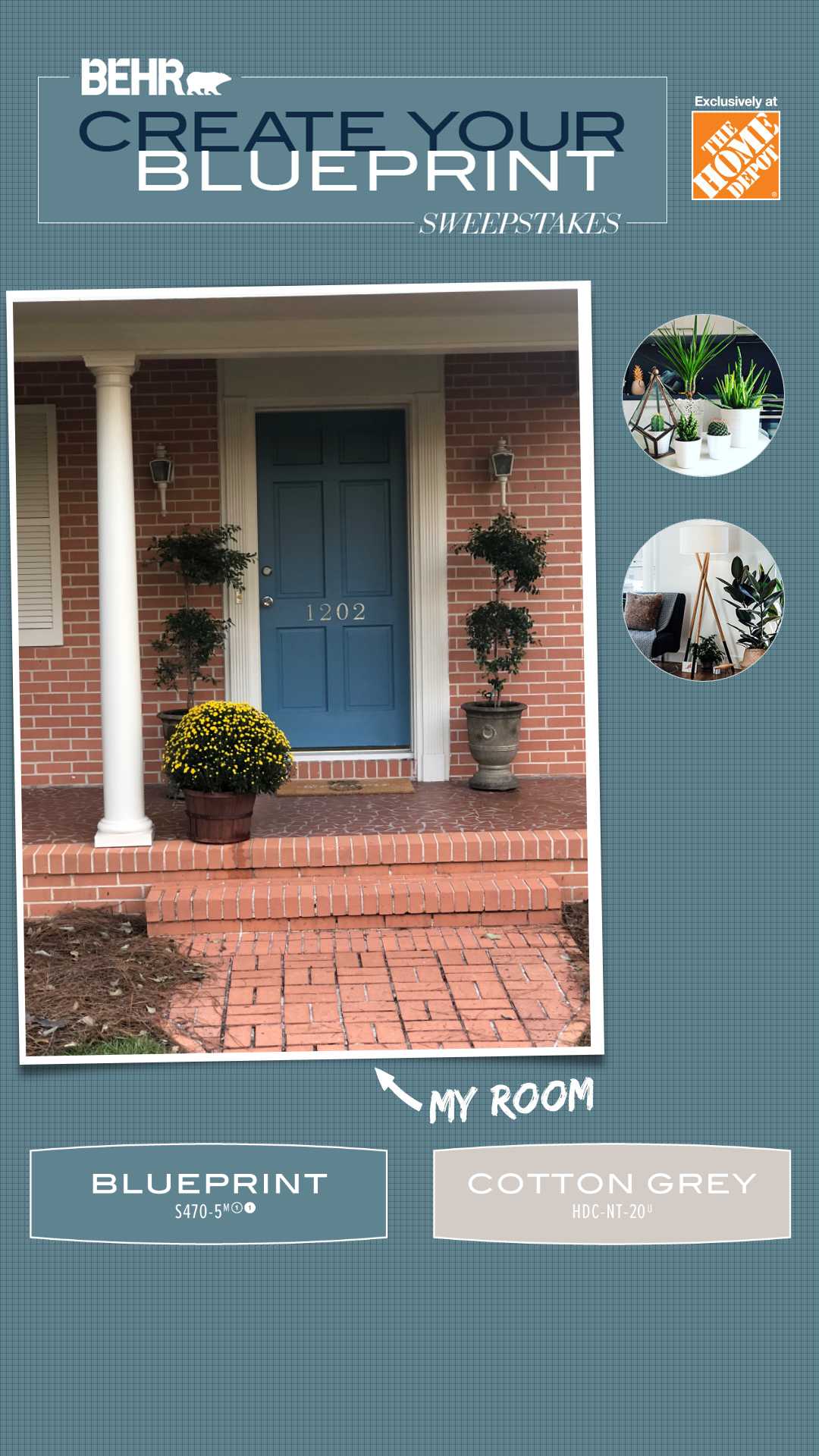 Behr - Create Your Blueprint Sweepstakes