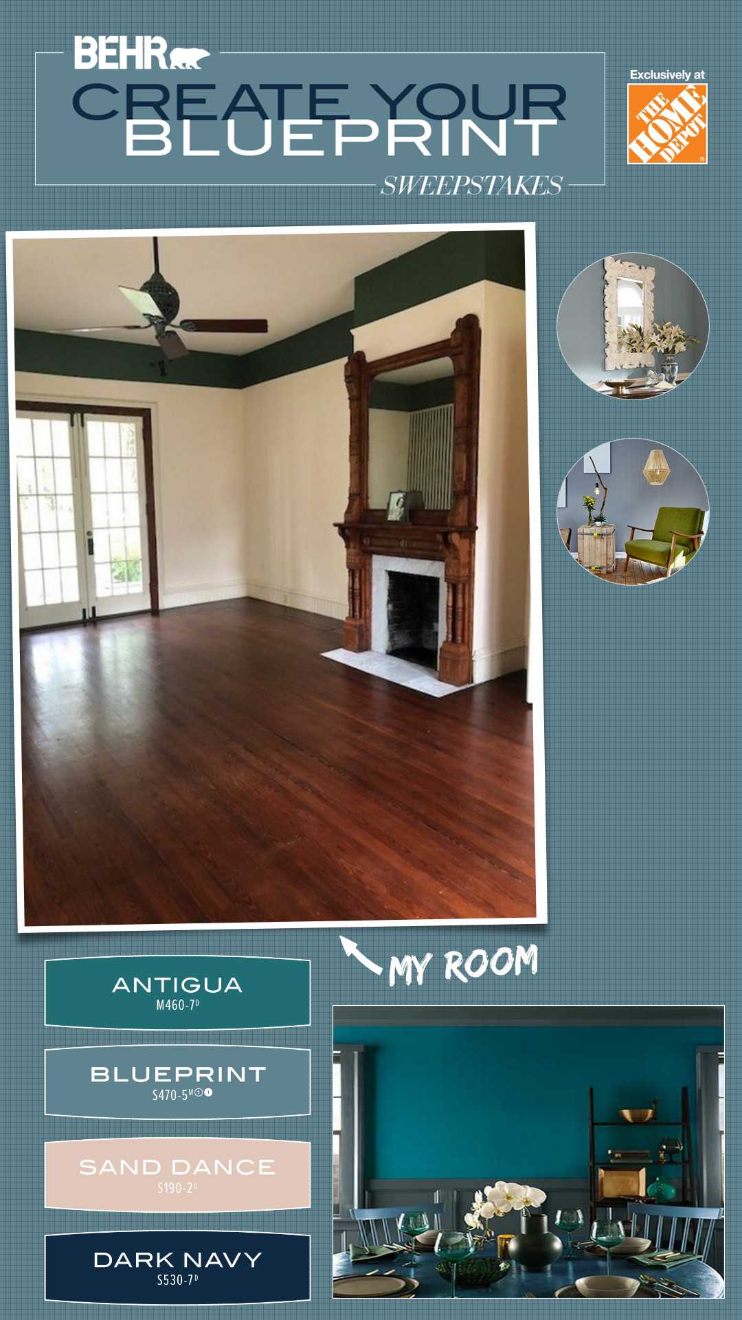 Behr - Create Your Blueprint Sweepstakes