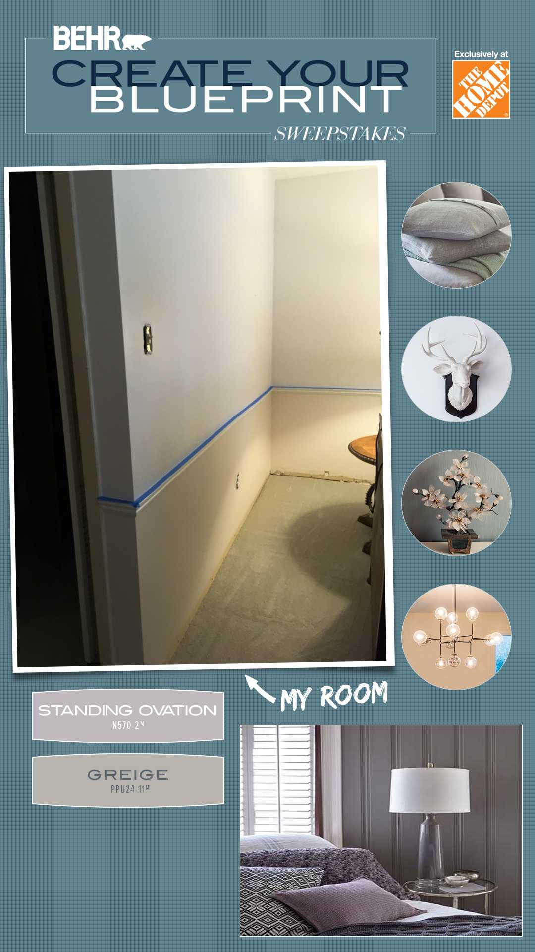 Behr - Create Your Blueprint Sweepstakes