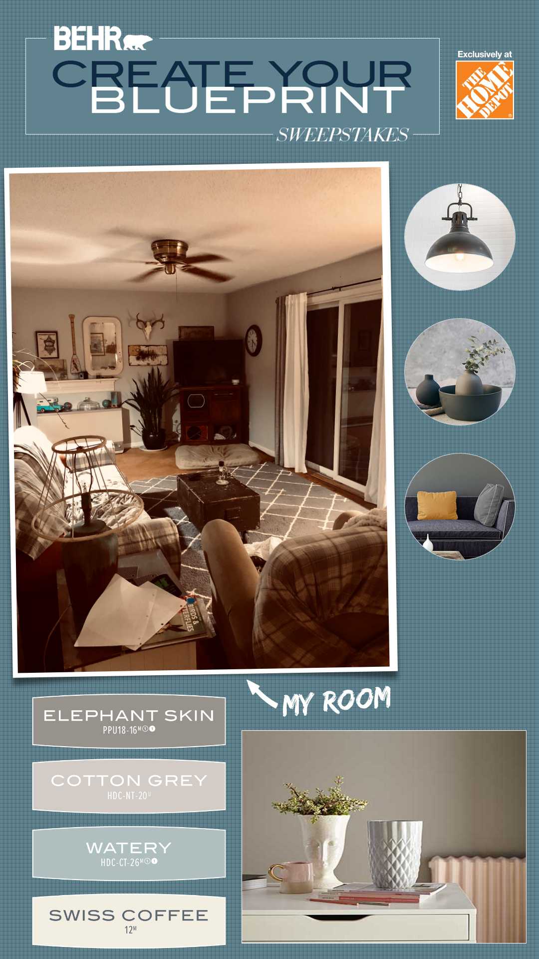 Behr - Create Your Blueprint Sweepstakes