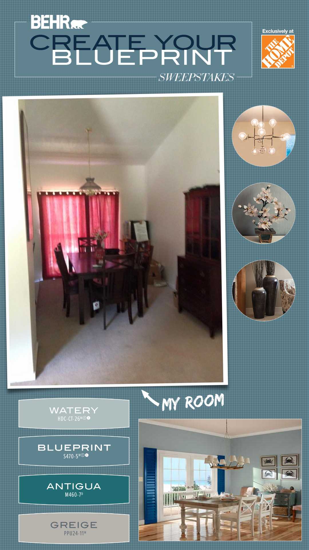 Behr - Create Your Blueprint Sweepstakes