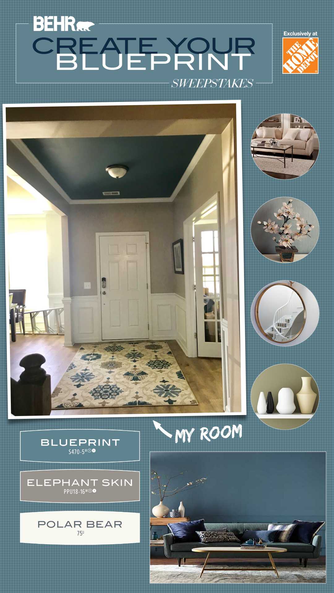 Behr - Create Your Blueprint Sweepstakes