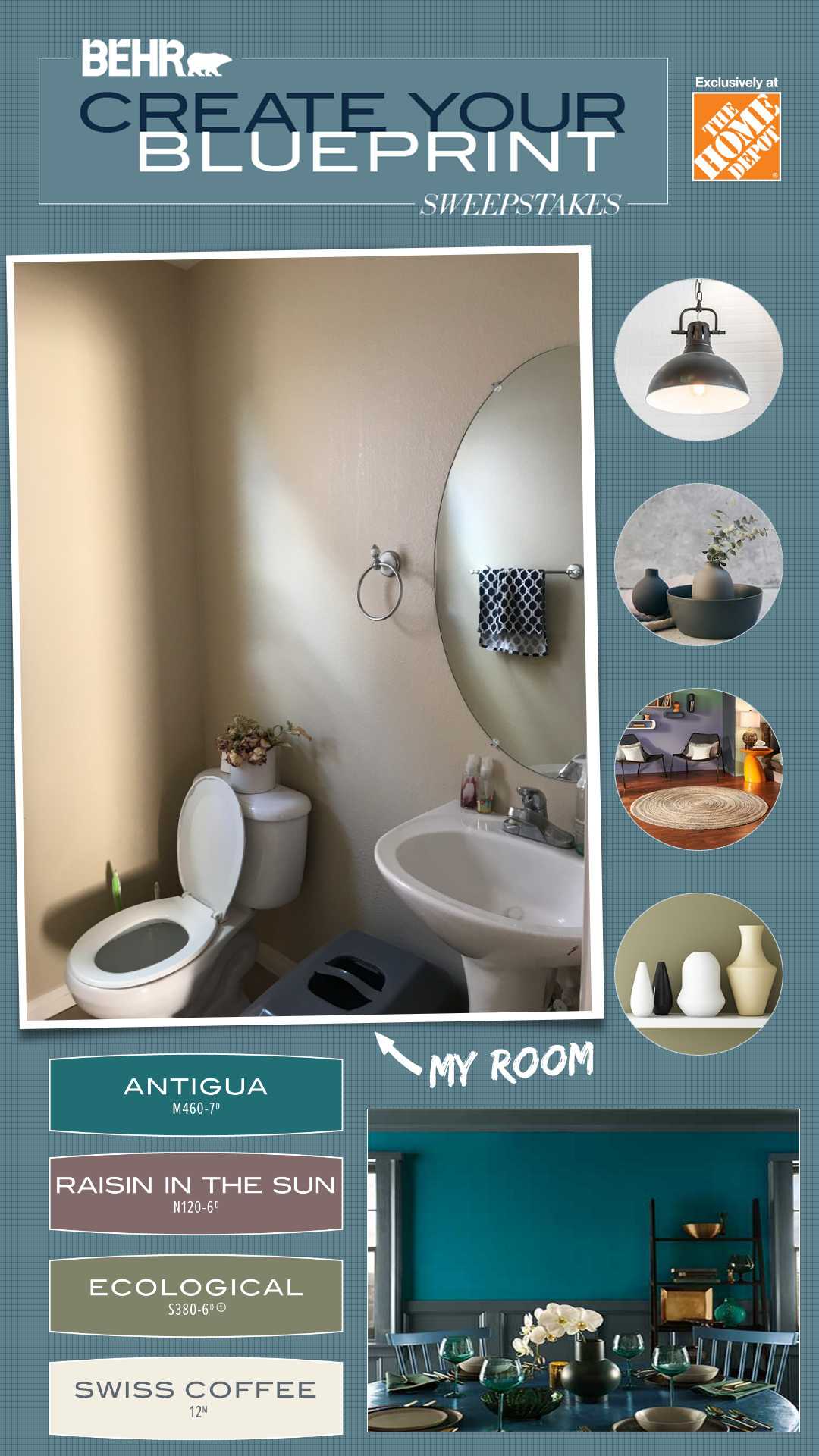 Behr - Create Your Blueprint Sweepstakes